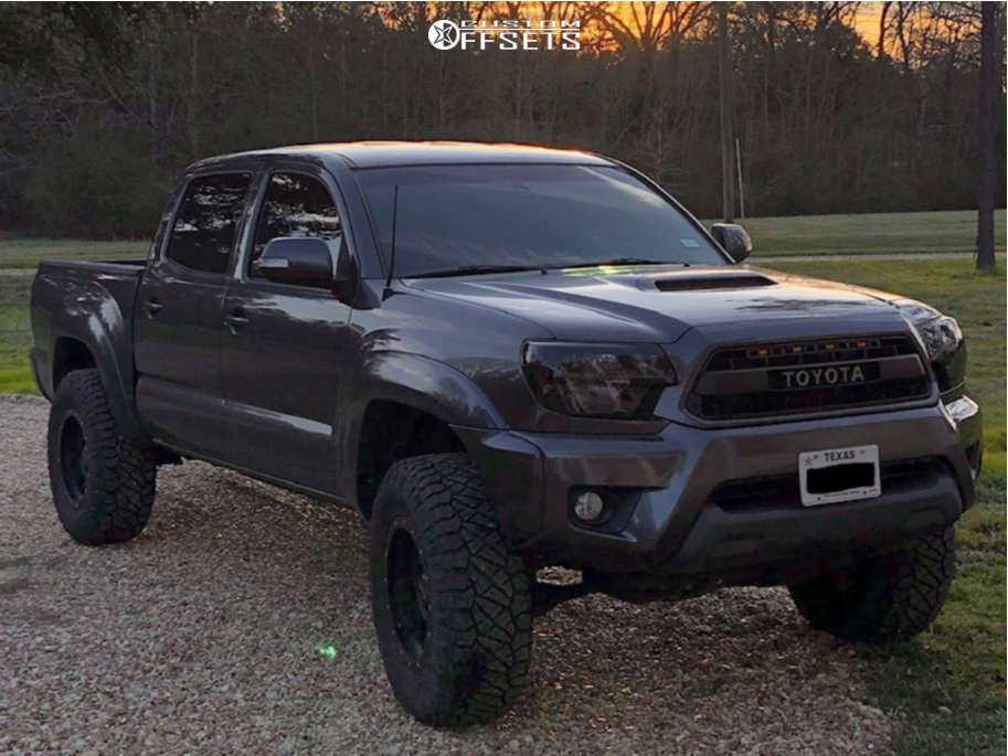 2013 Toyota Tacoma with 17x9 -6 Pro Comp Series 41 and 285/70R17 Nitto ...