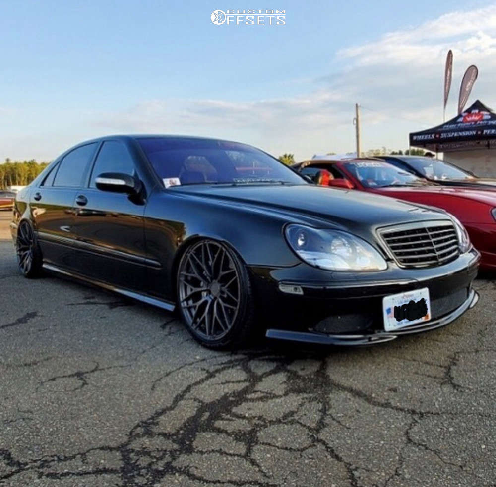 2003 Mercedes-Benz S55 AMG Wheel Offset Tucked Stock | 902173 | Custom ...