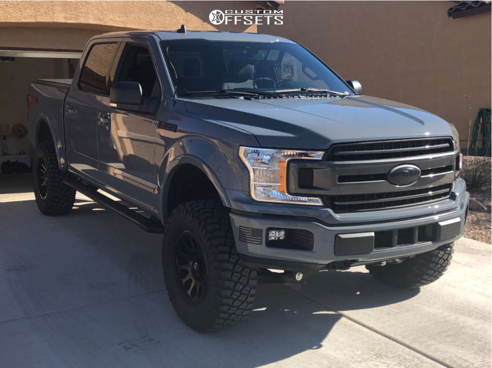 2019 Ford F-150 with 18x9 1 Fuel Vector and 35/12.5R18 BFGoodrich Mud ...
