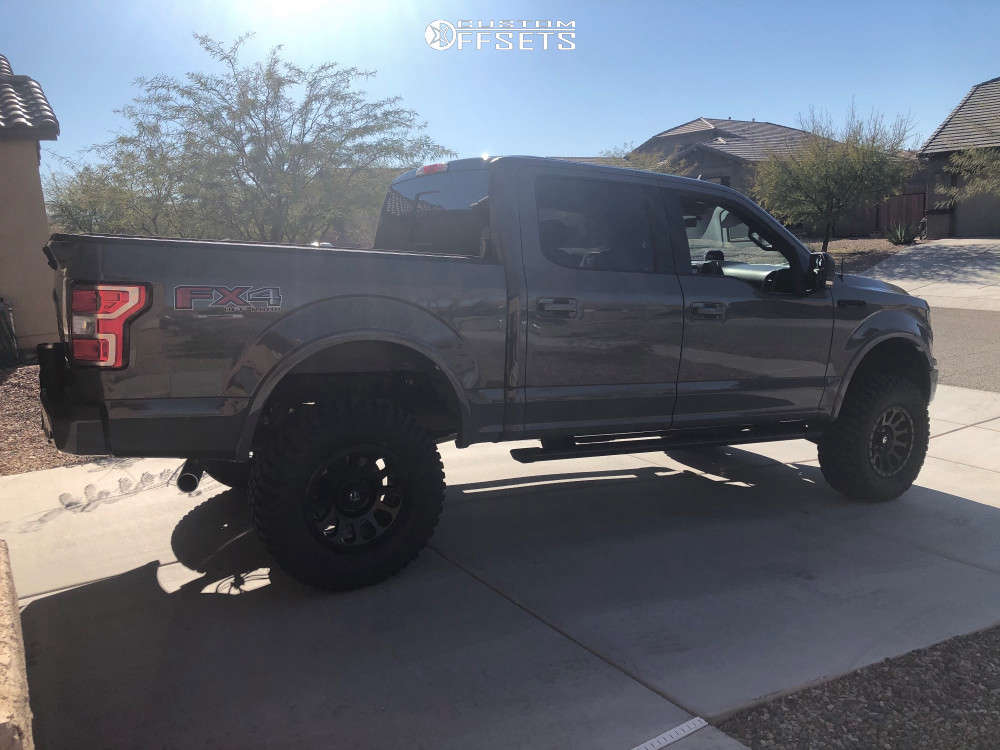2019 Ford F-150 with 18x9 1 Fuel Vector and 35/12.5R18 BFGoodrich Mud ...