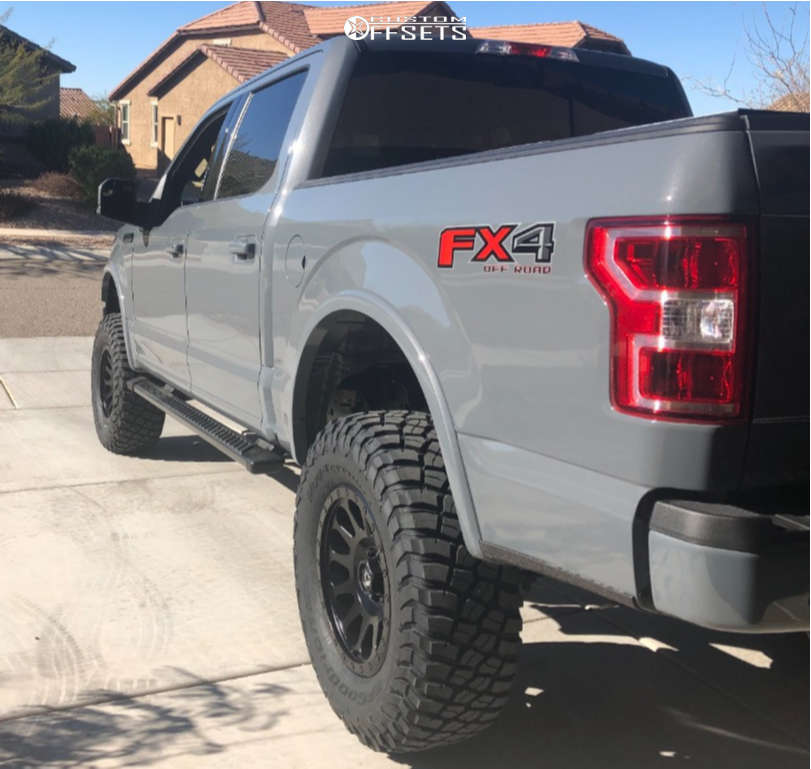 2019 Ford F-150 with 18x9 1 Fuel Vector and 35/12.5R18 BFGoodrich Mud ...