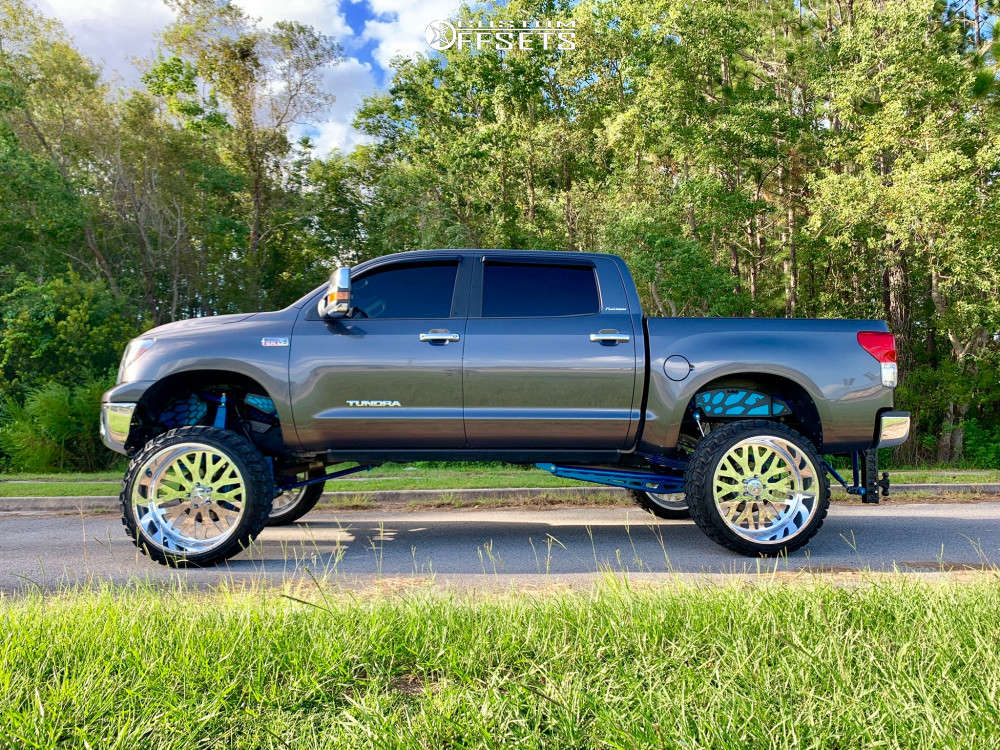 2012 Toyota Tundra with 26x14 -73 American Force Trax Ss and 37/13.5R26 ...