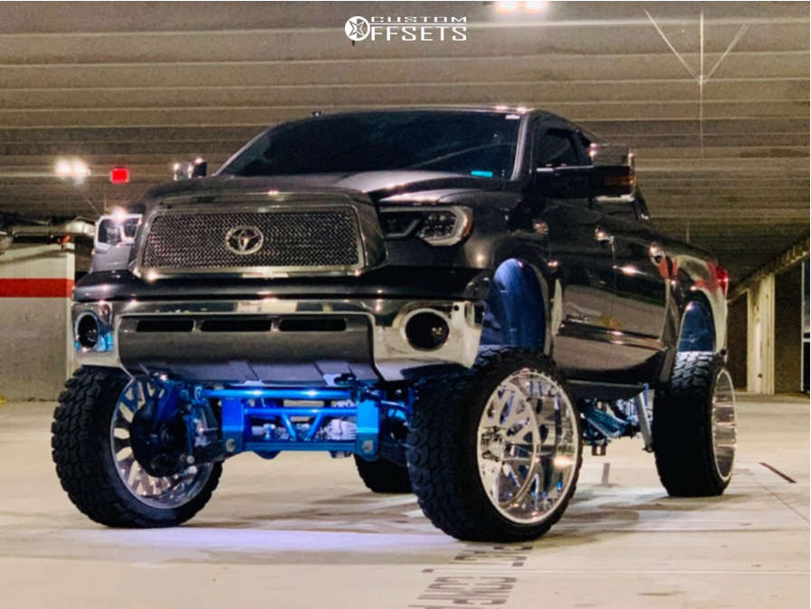 2012 Toyota Tundra with 26x14 -73 American Force Trax Ss and 37/13.5R26 ...