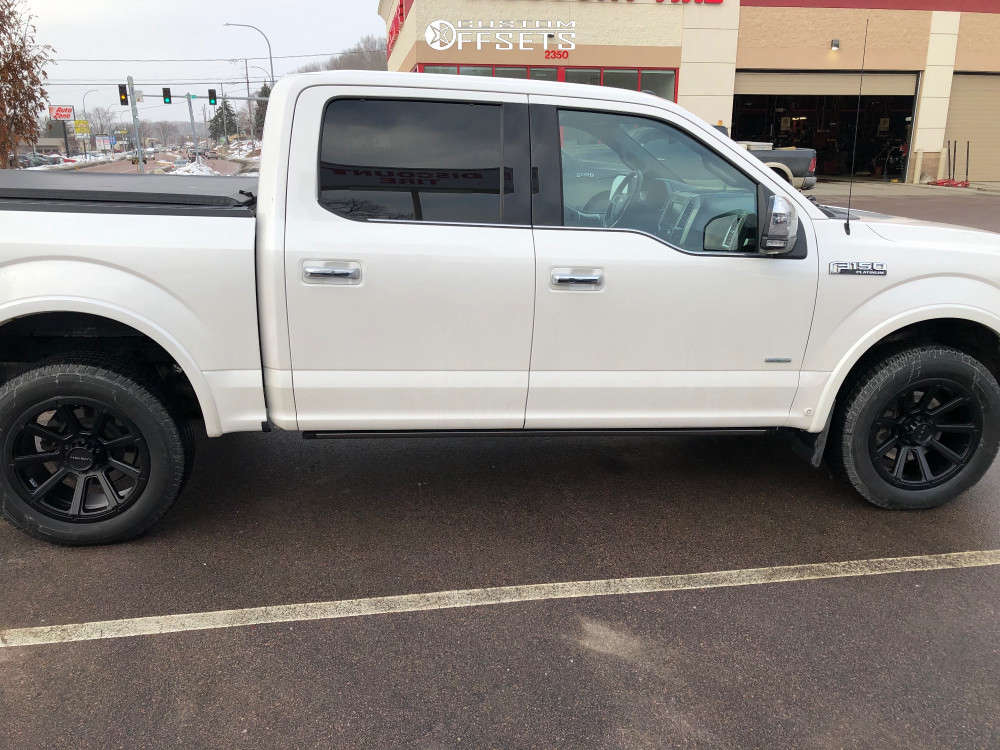 2015 Ford F-150 with 20x9 18 Vision Turbine and 275/55R20 Michelin ...