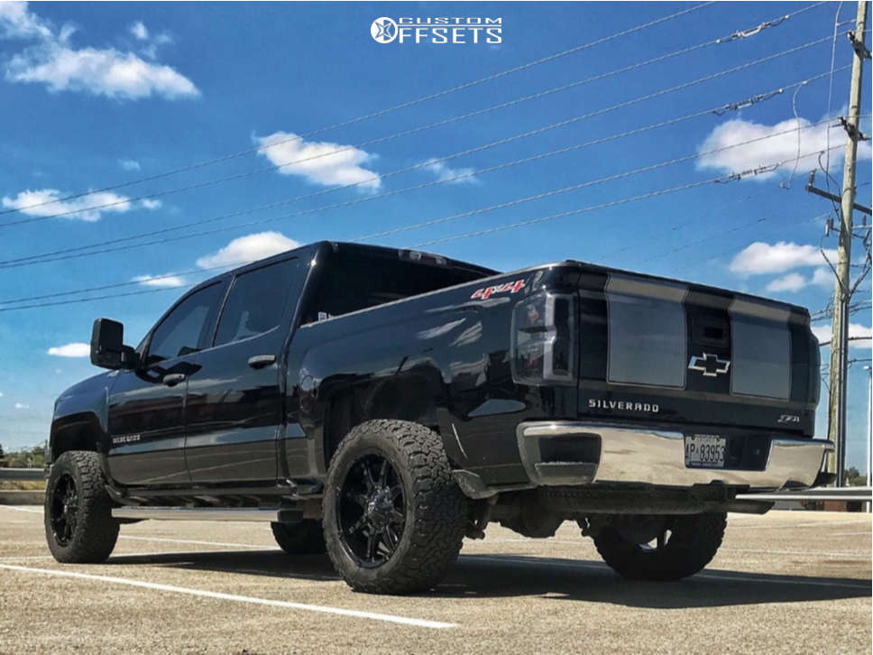 2014 Chevrolet Silverado 1500 with 20x9 1 Fuel Coupler and 275/60R20 ...
