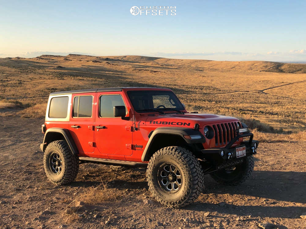 2019 Jeep Wrangler with 17x9 12 G-FX Tr10 and 37/12.5R17 Mastercraft ...