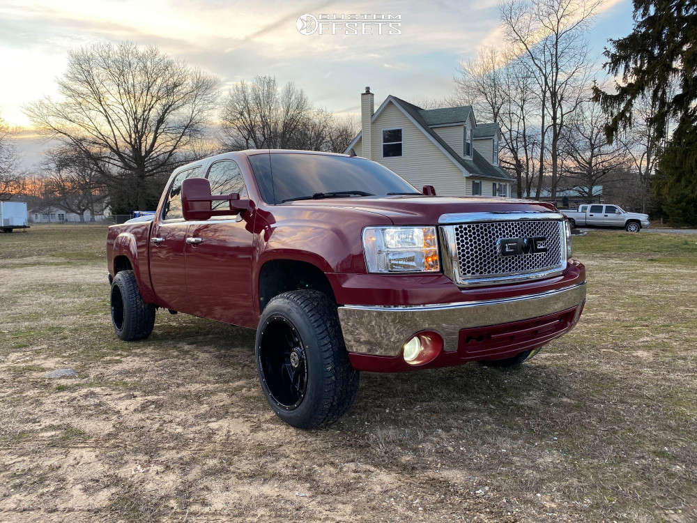 2008 GMC Sierra 1500 HD with 20x12 -44 Anthem Off-Road Equalizer and ...
