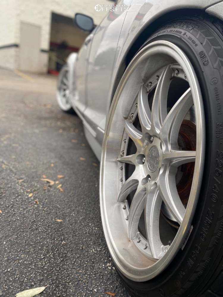 2005 Mazda RX-8 with 19x9.5 22 Aodhan Ds07 and 235/40R19 Achilles Atr ...