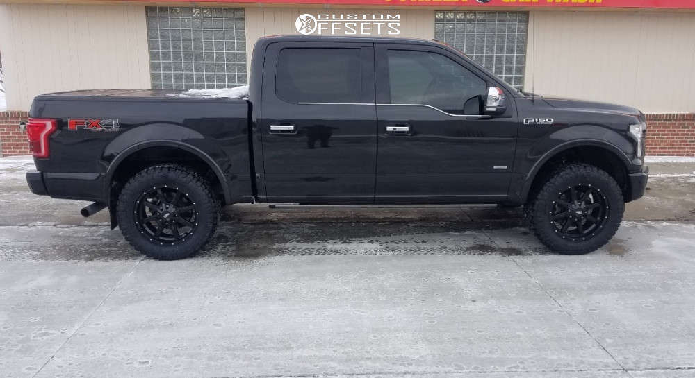 2015 Ford F-150 with 20x9 18 Moto Metal Mo970 and 35/12.5R20 Nitto ...