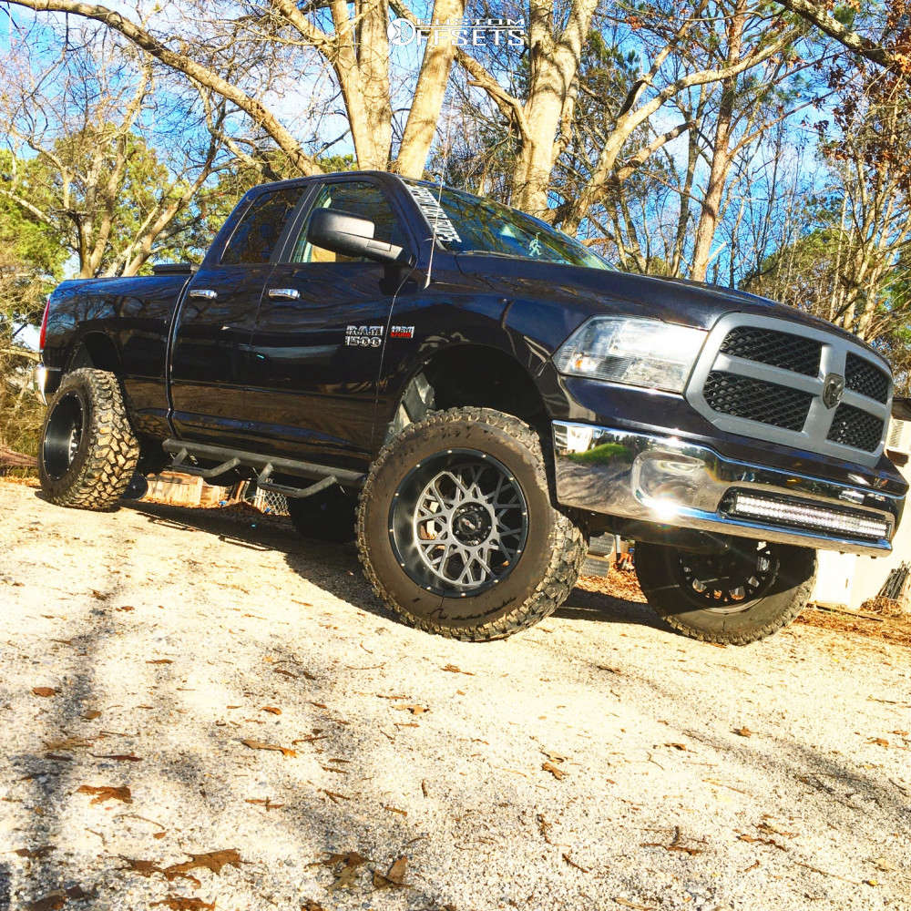 2016 Ram 1500 with 20x12 -51 Vision Rocker and 35/12.5R20 Firestone ...