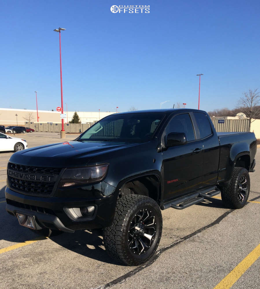 2018 Chevrolet Colorado with 20x9 7 Fuel Assault and 305/55R20 Falken ...