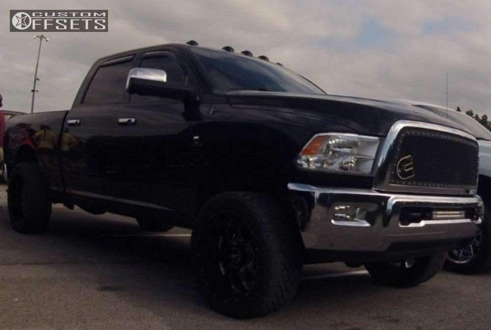 2011 Ram 2500 with 22x10.5 -25 BMF Novakane and 33/12.5R22 Toyo Tires ...