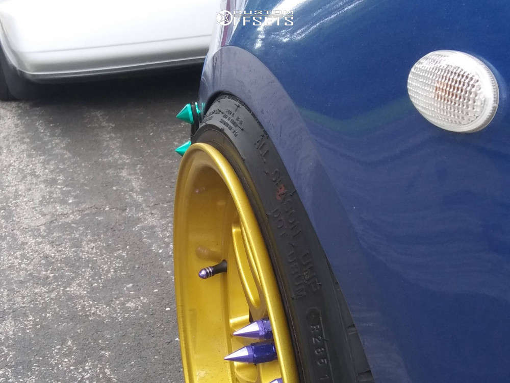 2005 Mazda 3 with 16x9.5 22 MST Suzuka and 205/40R16 Achilles Atr Sport ...
