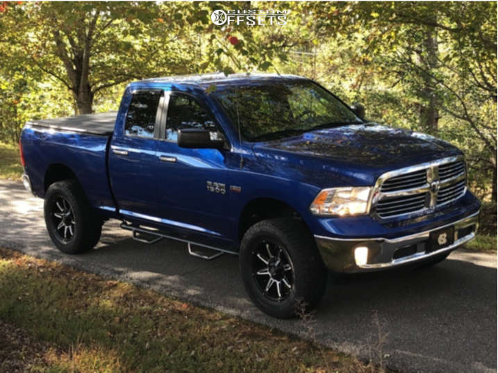 2014 Ram 1500 with 20x9 18 Mayhem Rampage and 35/12.5R20 Mastercraft ...