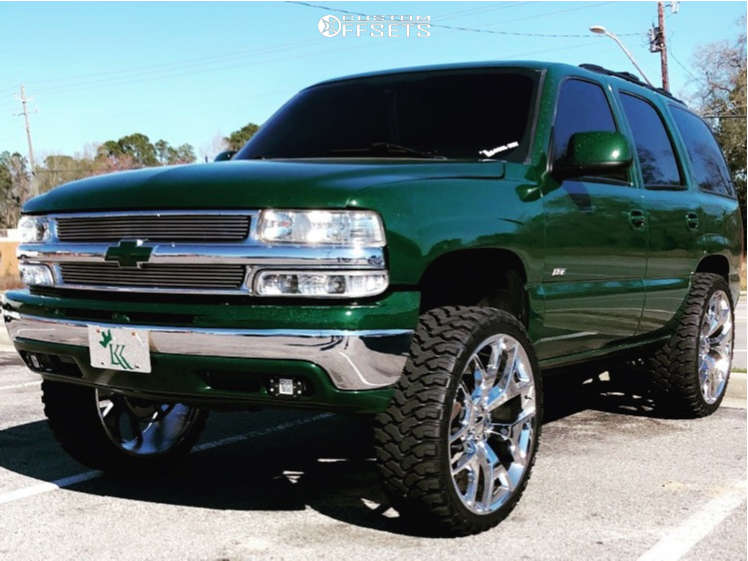 2003 Chevrolet Tahoe with 26x10 25 Eclipse Replica 288 and 35/13.5R26 ...