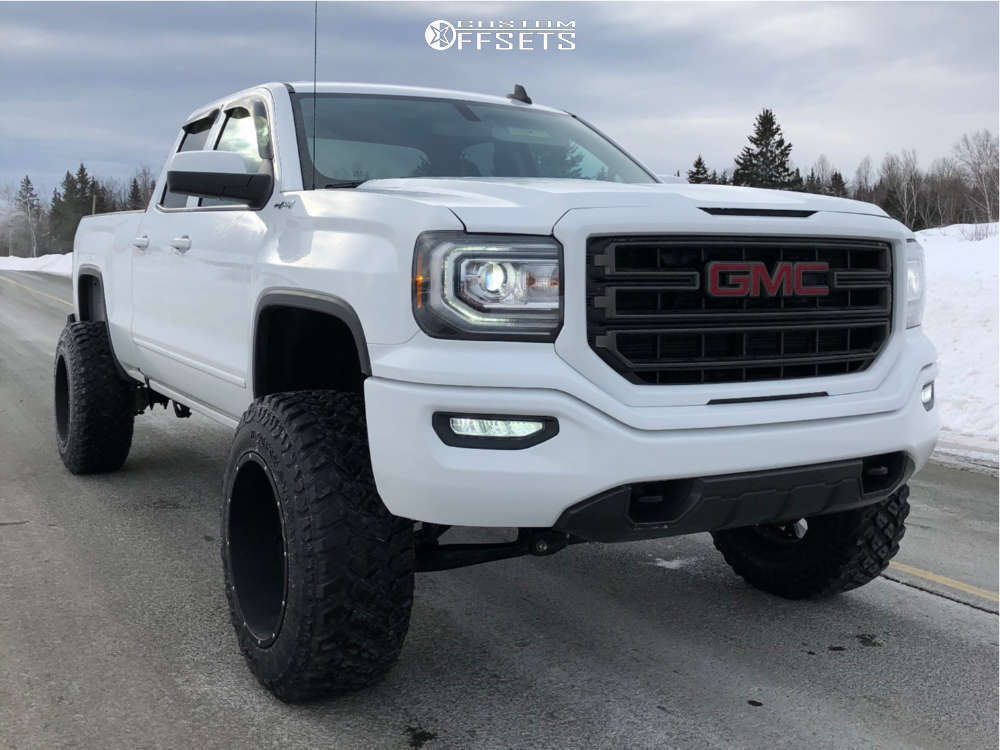 2018 GMC Sierra 1500 with 20x12 -51 Vision Rocker and 35/12.5R20 ...