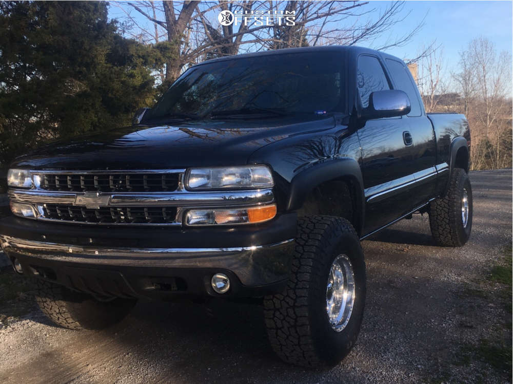 2000 Chevrolet Silverado 1500 with 16x10 -24 Raceline Rockcrusher and ...