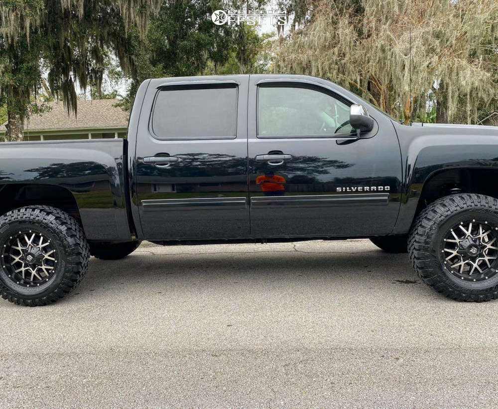 2013 Chevrolet Silverado 1500 with 18x9 0 Dropstars 645mb and 35/12 ...