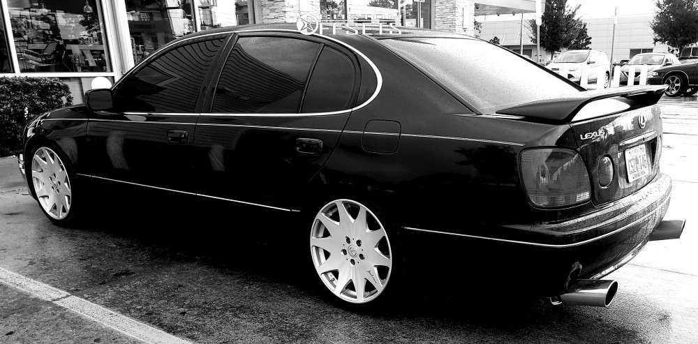 2001 Lexus GS300 with 19x8.5 35 MRR Hr3 and 225/30R19 Federal 595 Rpm ...
