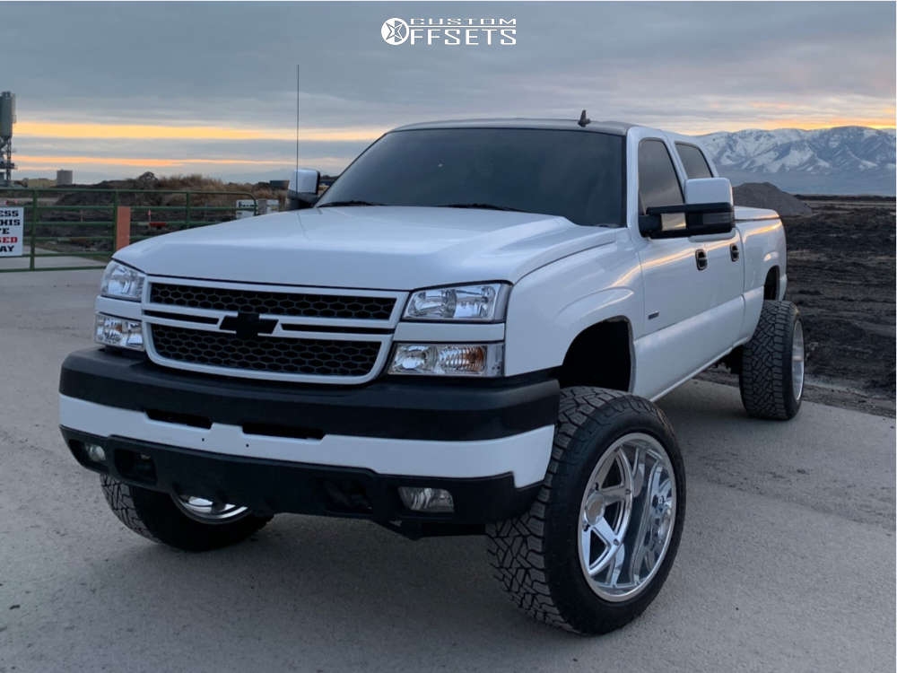 2007 Chevrolet Silverado 2500 HD Classic with 22x14 -76 Gear Forged ...