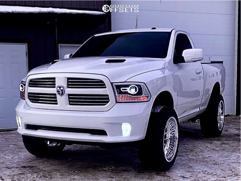 2014 Ram 1500 with 22x12 -55 American Force Nemesis Sfcc and 35/12.5R22 ...