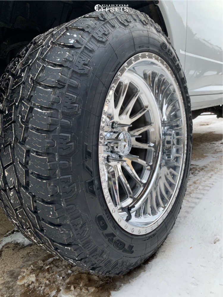 2014 Ram 1500 with 22x12 -55 American Force Nemesis Sfcc and 35/12.5R22 ...