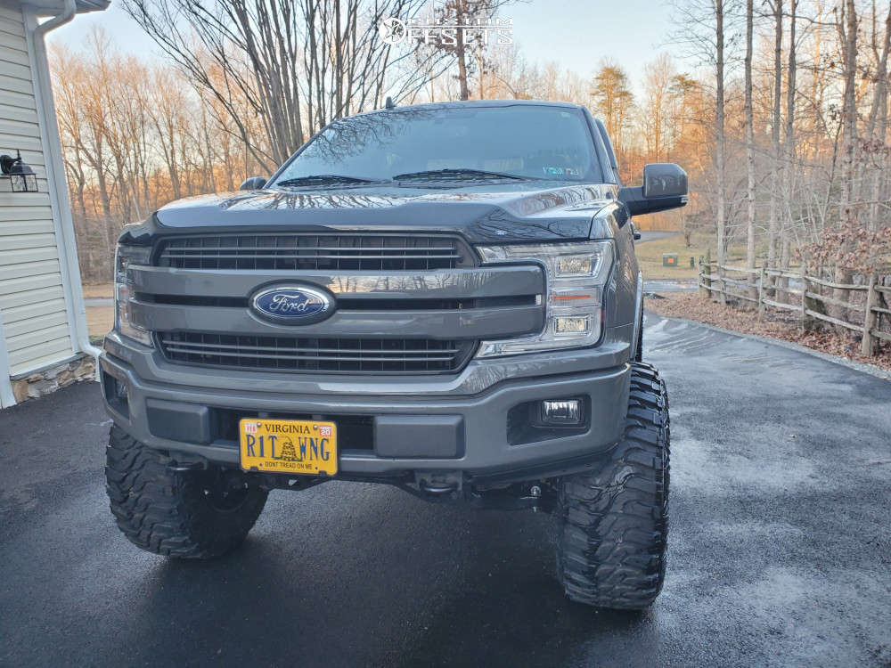 2018 Ford F-150 with 20x12 -44 TIS 544BM and 38/13.5R20 Federal Xplora ...