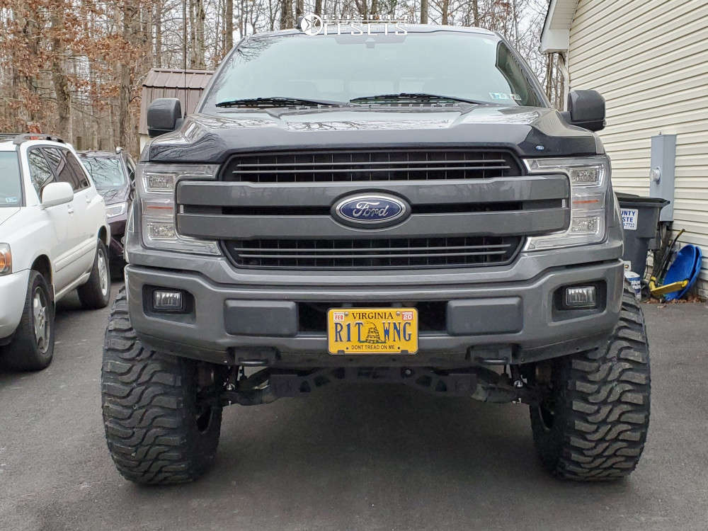 2018 Ford F-150 with 20x12 -44 TIS 544BM and 38/13.5R20 Federal Xplora ...