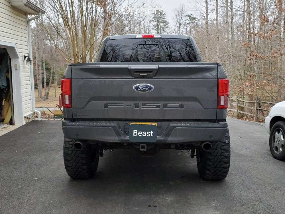 2018 Ford F-150 with 20x12 -44 TIS 544BM and 38/13.5R20 Federal Xplora ...