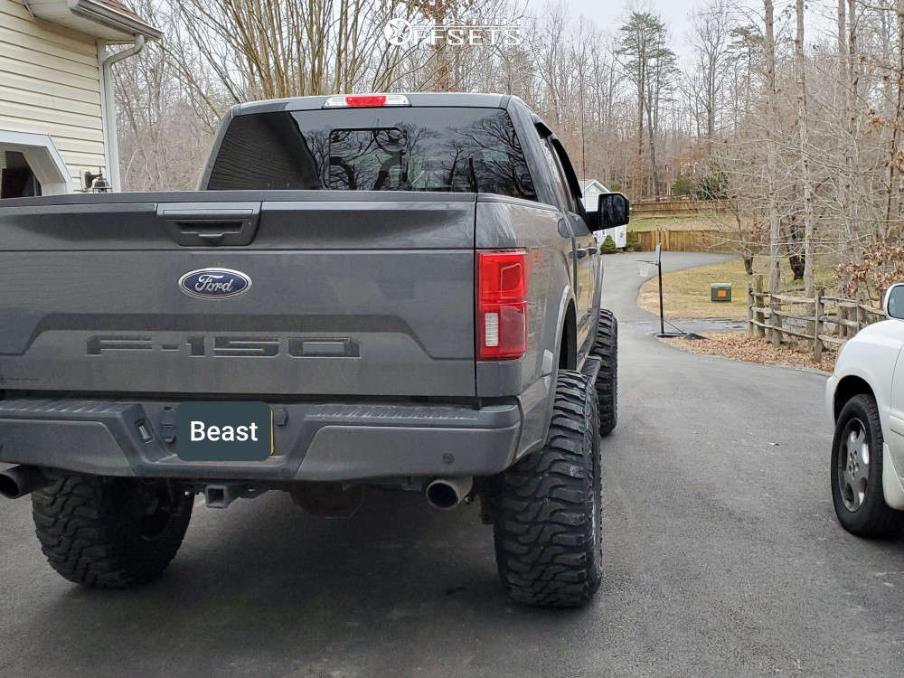 2018 Ford F-150 with 20x12 -44 TIS 544BM and 38/13.5R20 Federal Xplora ...