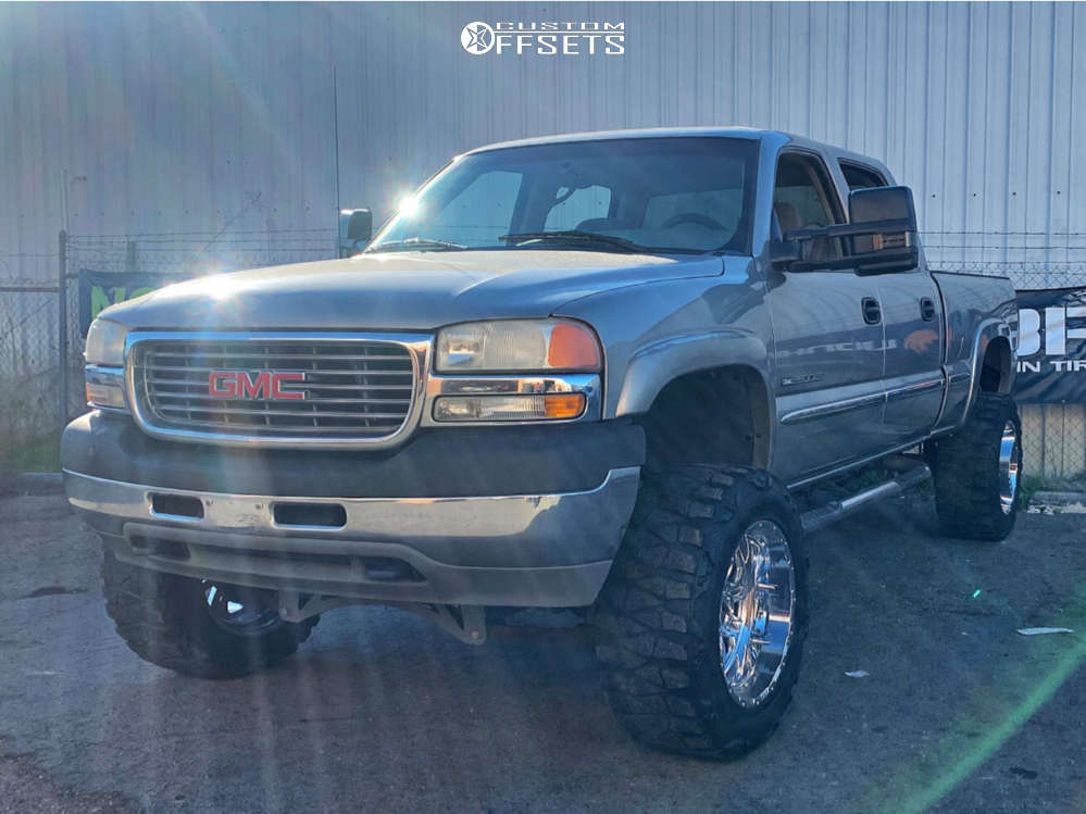2001 GMC Sierra 2500 HD with 20x12 -44 Ultra Predator and 35/12.5R20 ...