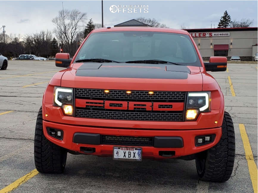 2010 Ford F-150 with 26x12 -44 Fuel Triton and 35/12.5R26 Toyo Tires ...