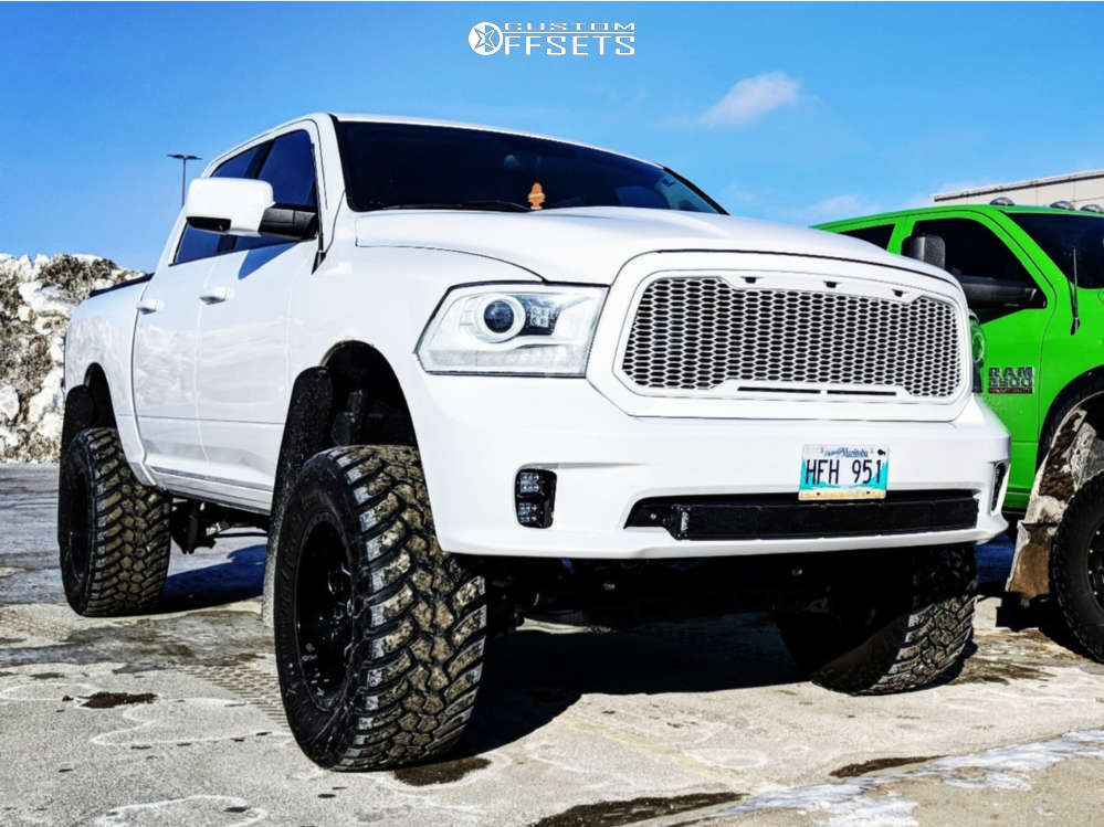 2015 Ram 1500 with 20x10 -18 Fuel Sledge and 37/13.5R20 AMP Mud Terrain ...