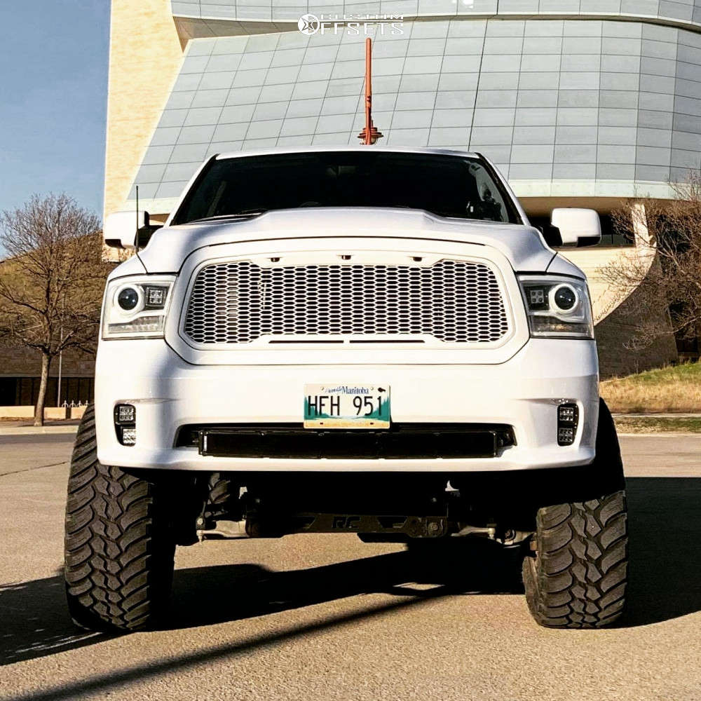 2015 Ram 1500 with 20x10 -18 Fuel Sledge and 37/13.5R20 AMP Mud Terrain ...