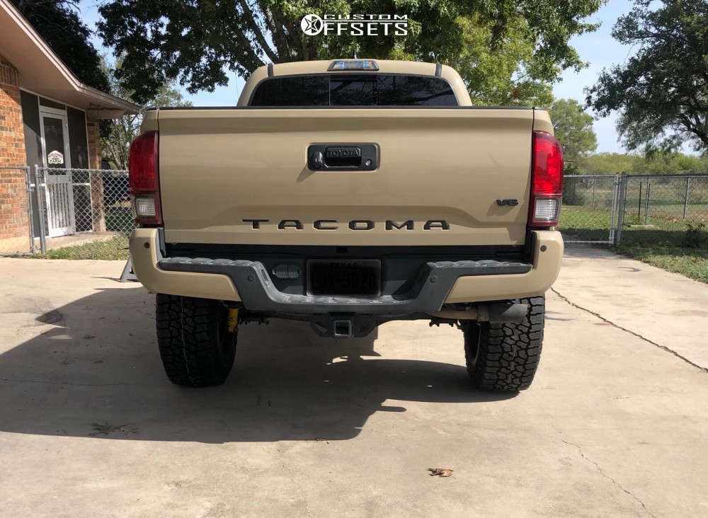 2019 Toyota Tacoma with 16x8 0 American Racing Ax202 and 315/75R16 ...