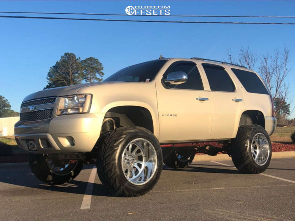 2007 Chevrolet Tahoe with 22x14 -76 American Force Octane Ss and 37/13 ...