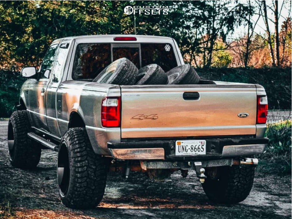 2003 Ford Ranger with 20x14 -76 XF Offroad Xf-203 and 33/12.5R20 Radar ...