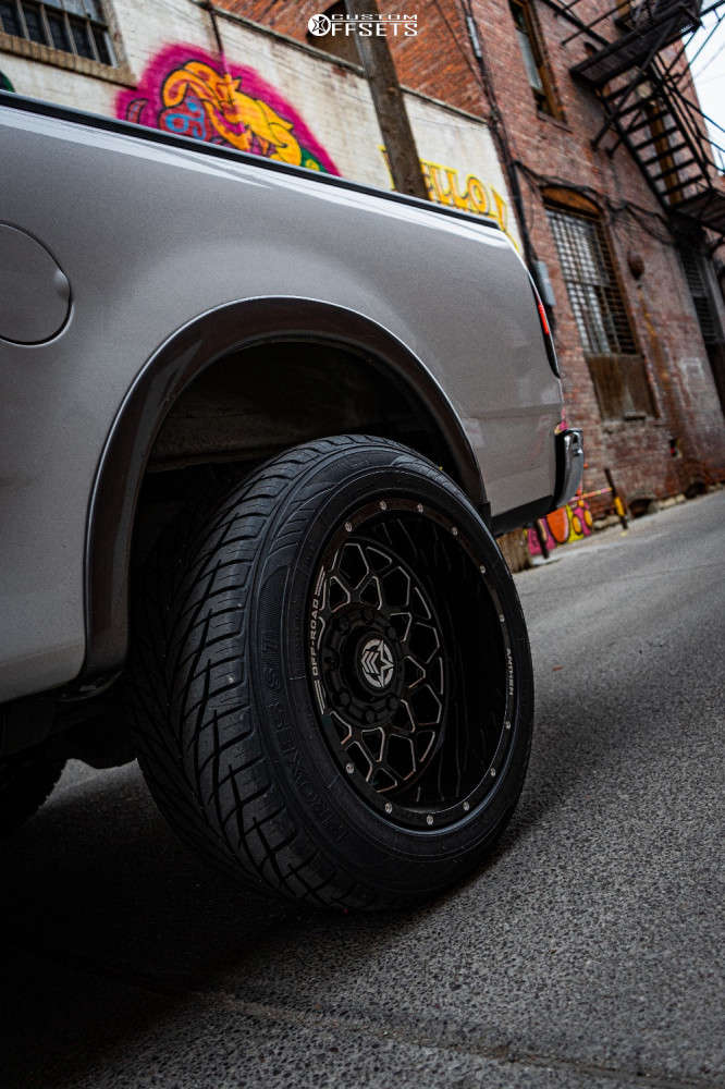 2002 Ford F-150 with 20x12 -44 Anthem Off-Road Avenger and 305/50R20 ...