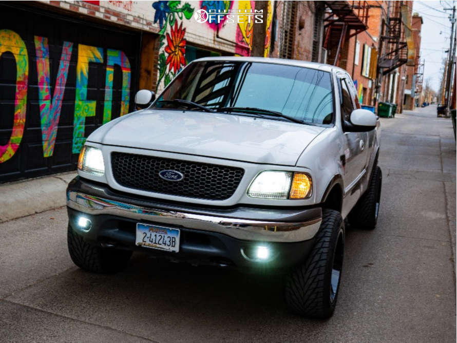 2002 Ford F-150 with 20x12 -44 Anthem Off-Road Avenger and 305/50R20 ...