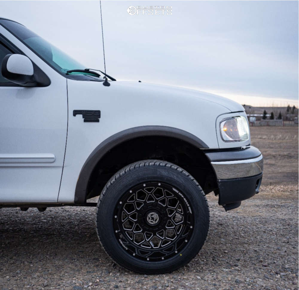 2002 Ford F-150 with 20x12 -44 Anthem Off-Road Avenger and 305/50R20 ...