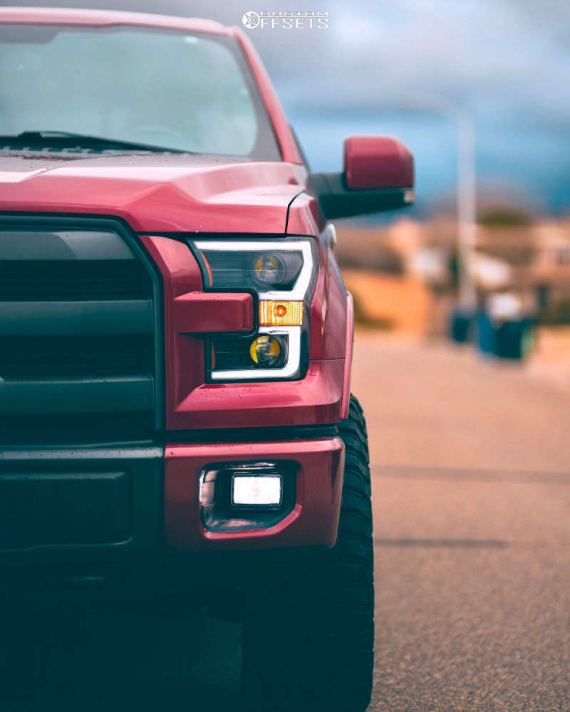 2015 Ford F-150 with 17x8.5 0 Method Nv and 33/12.5R17 BFGoodrich Mud ...