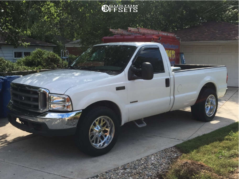 2000 Ford F-250 Super Duty with 20x10 -18 Fuel Titan and 275/60R20 ...