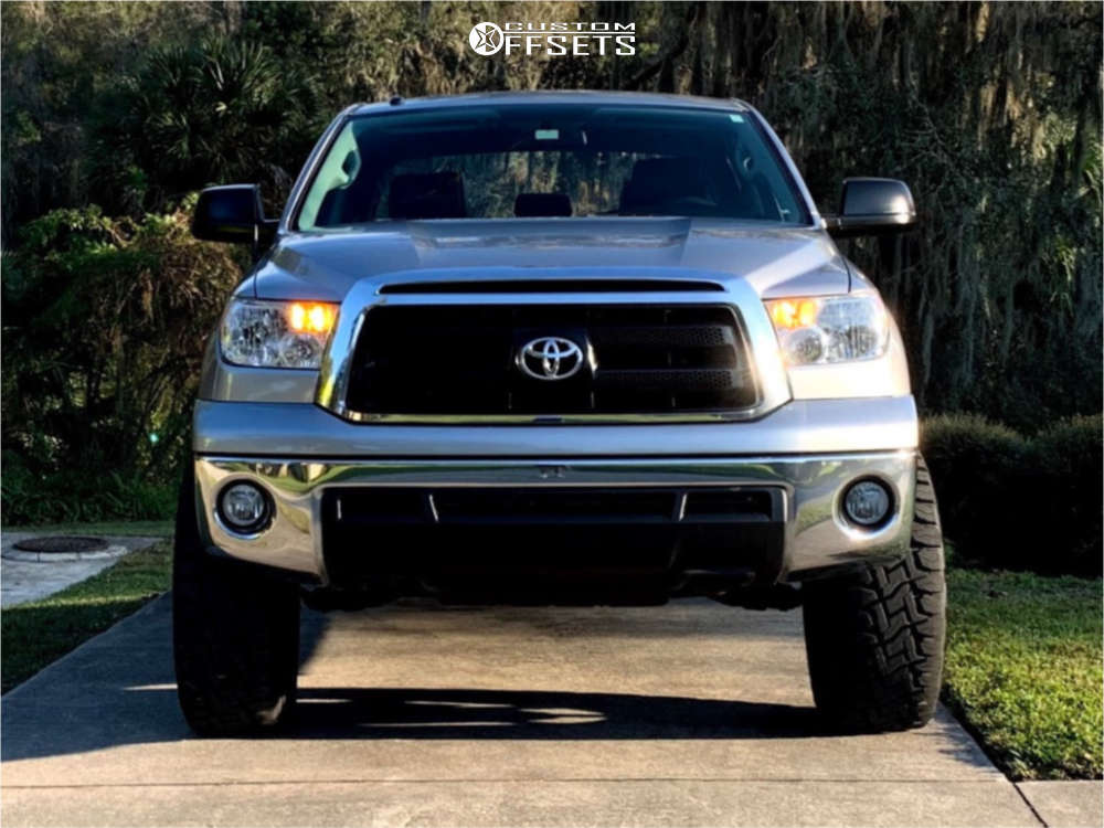 2010 Toyota Tundra with 20x9 -12 Ballistic Jester and 35/12.5R20 Toyo ...