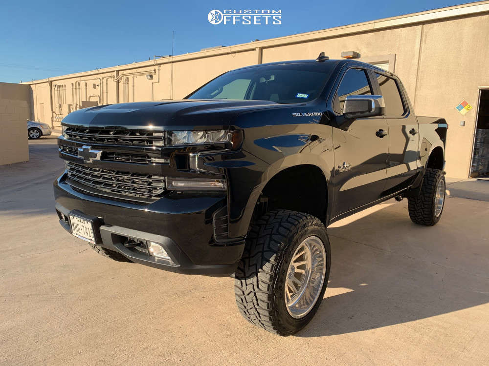2019 Chevrolet Silverado 1500 with 20x12 -55 American Force Quantum Cc ...