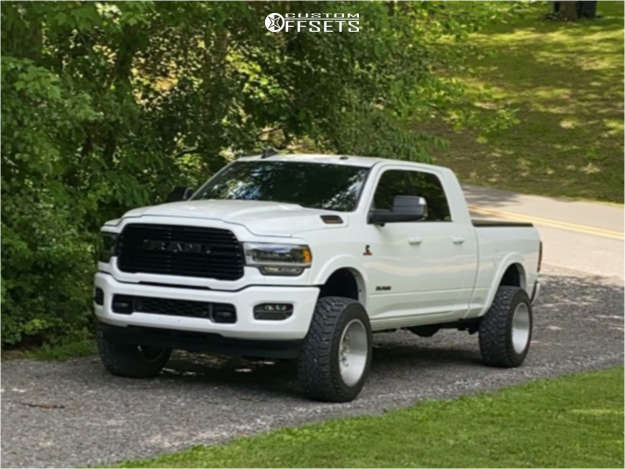2019 Ram 2500 with 20x12 -44 XF Forged Xfx-302 and 35/12.5R20 Cooper ...