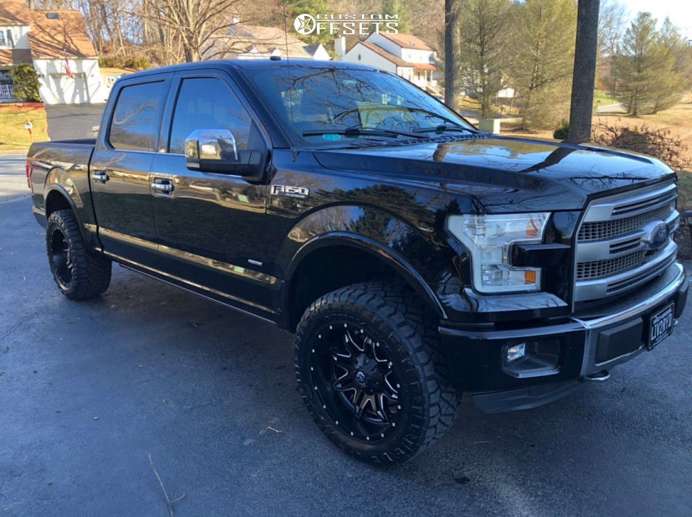 2016 Ford F-150 with 20x10 -12 Fuel Lethal and 295/55R20 Nitto Ridge ...