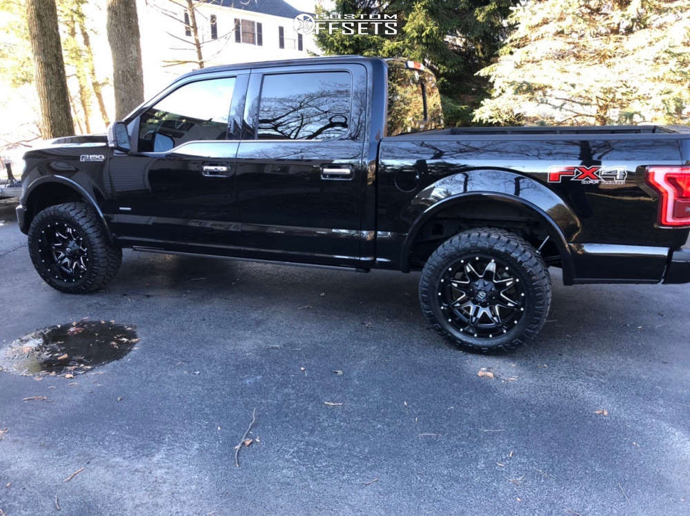 2016 Ford F-150 with 20x10 -12 Fuel Lethal and 295/55R20 Nitto Ridge ...