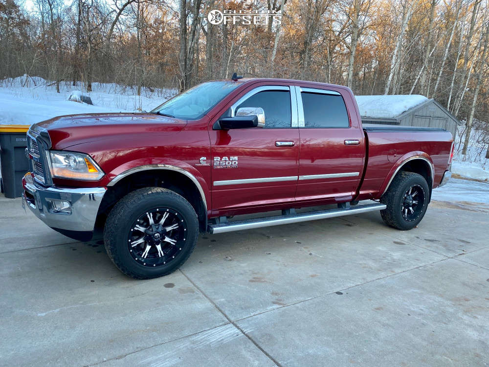2014 Ram 2500 with 20x10 -12 Fuel Nutz and 275/60R20 Hankook Dynapro At ...