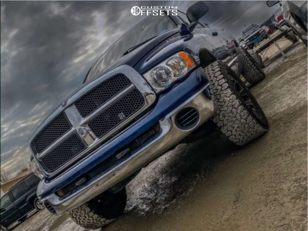 2004 Dodge Ram 1500 with 17x9 1 Fuel Assault and 33/12.5R17 BFGoodrich ...