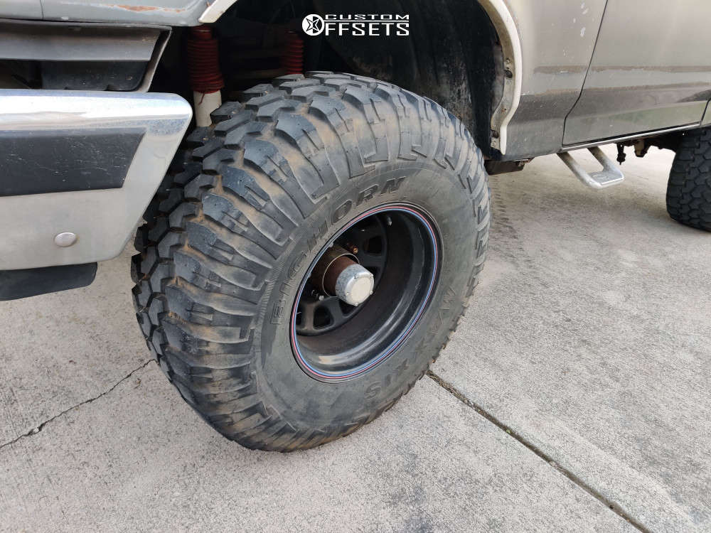 1988 Ford Bronco with 15x10 -38 Bart Wheels D Window and 33/12.5R15 ...